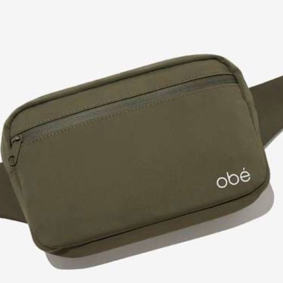 obé | Bags | Army Green Ob Waist Bag | Poshmark